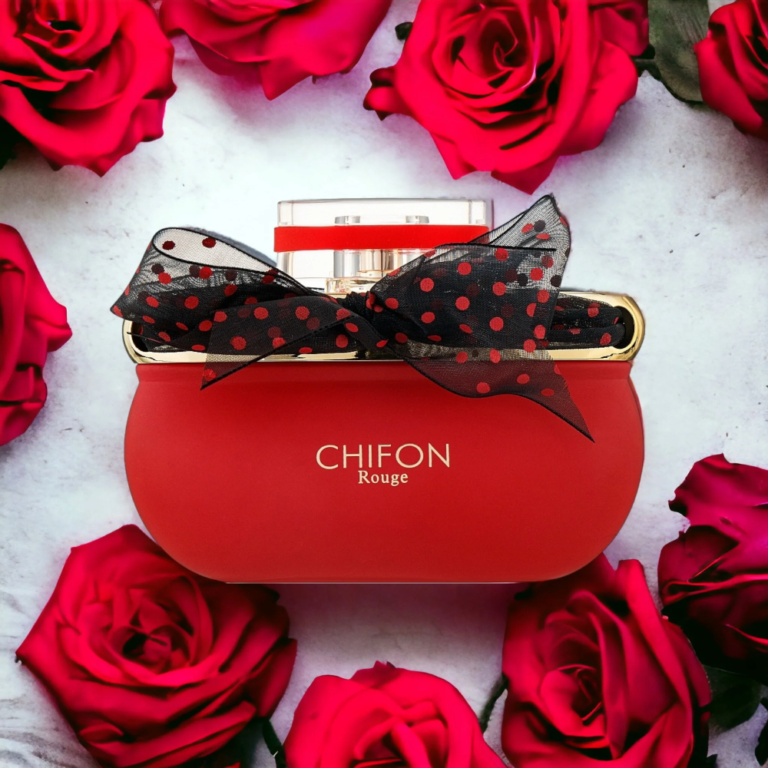 Chifon rouge Eau de parfum pour femme 100 ml - La fleurette Chifon rouge