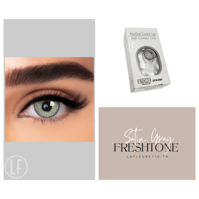 FreshTone Satin Gray lentilles de contact - La fleurette FreshTone ...