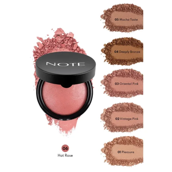 Baked Blusher Note - La fleurette
